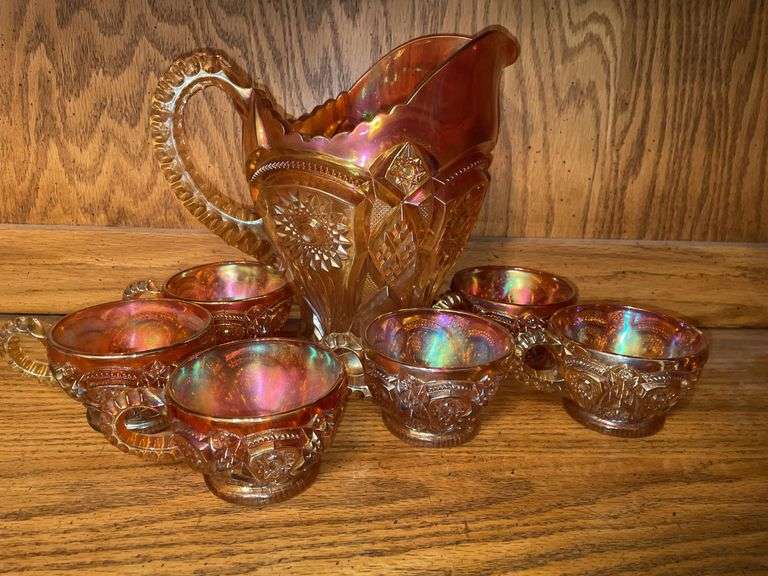 Pitcher set - Auction Ohio