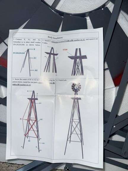 Windmill-new in box - Auction Ohio