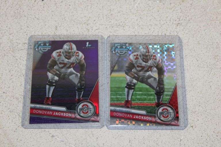 Donovan Jackson Football Cards - Auction Ohio