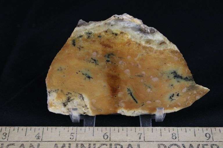 Dendritic Opal Slab, 3 oz - Auction Ohio