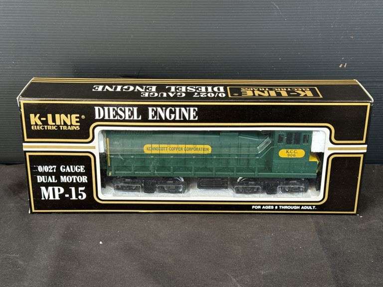 K-Line Kennecott Copper Diesel Engine - Auction Ohio