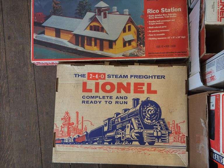EMPTY Lionel Boxes - Auction Ohio
