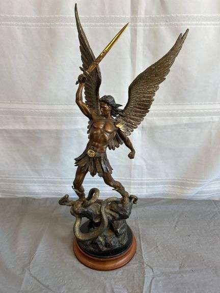 Defender of God Statue - Auction Ohio