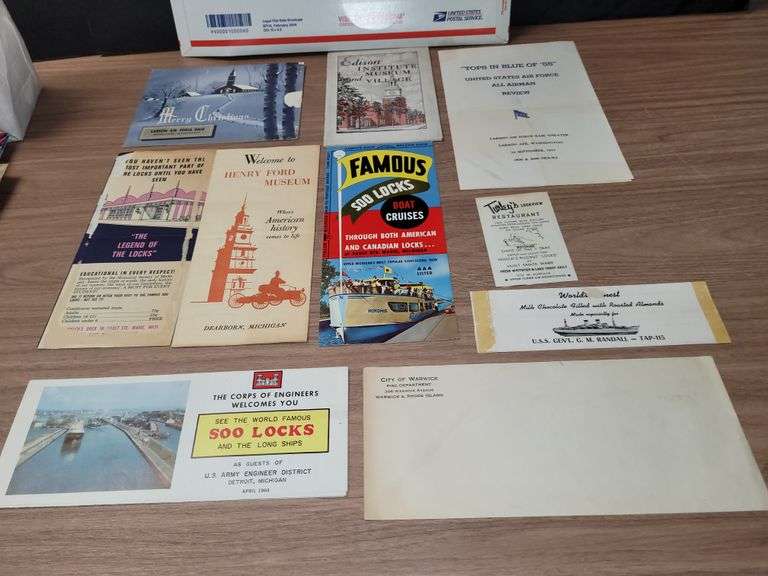 Paper Collectibles: City of Warwick Fire Department; ... - Auction Ohio