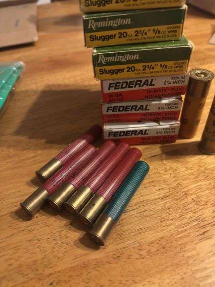 20 gauge slugs - Auction Ohio