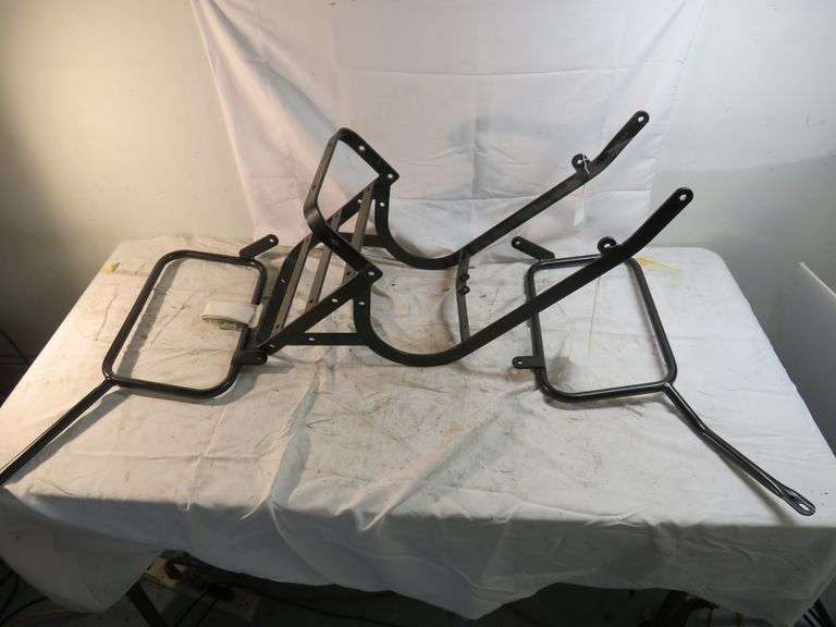 Reynolds Luggage rack for '85-'87 Airhead twin mono shock - Auction Ohio