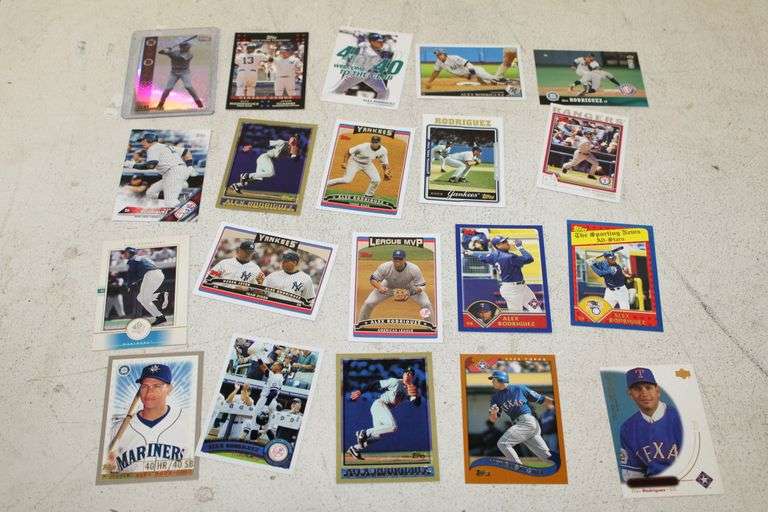 Alex Rodriguez Baseball Cards - Auction Ohio