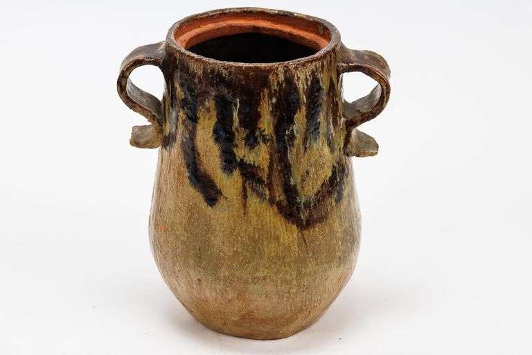 Artist Made Glazed Handled Pottery - Auction Ohio