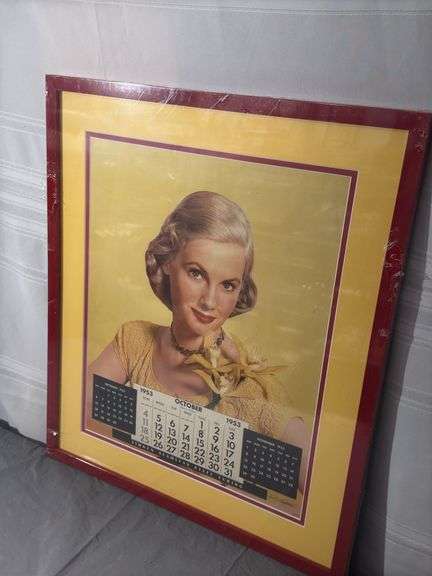 Timken 1953 Advertising Calendar Print - Auction Ohio
