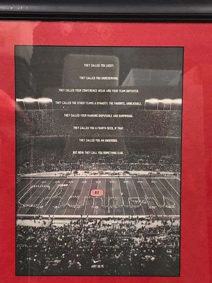 Framed OSU Newspaper Article - Auction Ohio