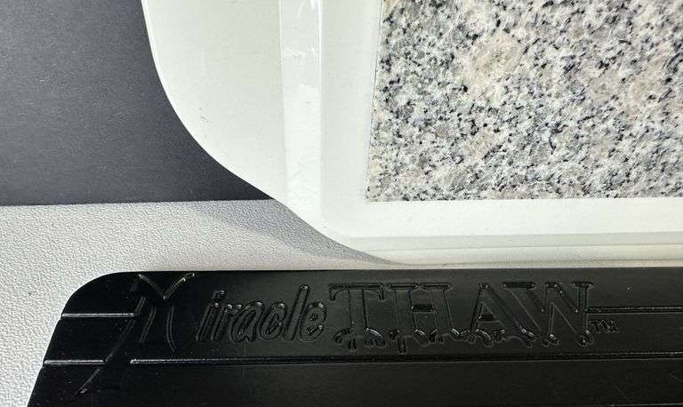 Telebrand Stoneware Warmer & Miracle Thaw Plate - Auction Ohio