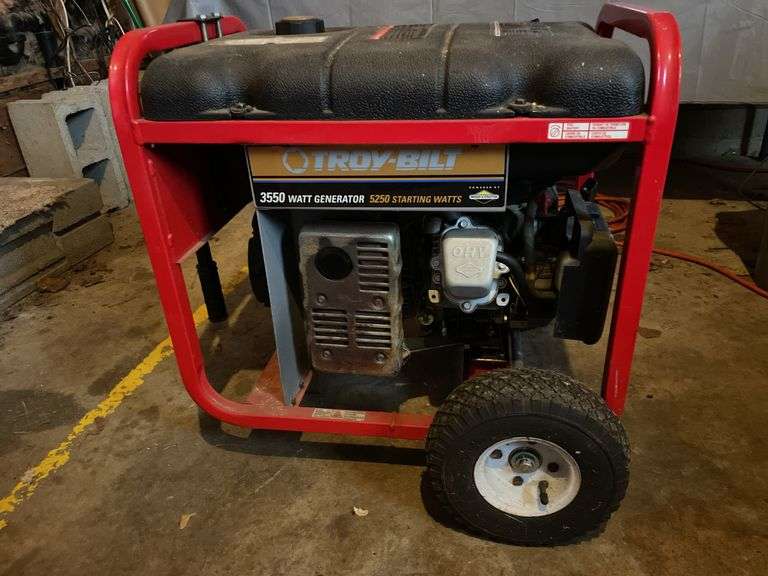 Troy-Bilt Generator - Auction Ohio