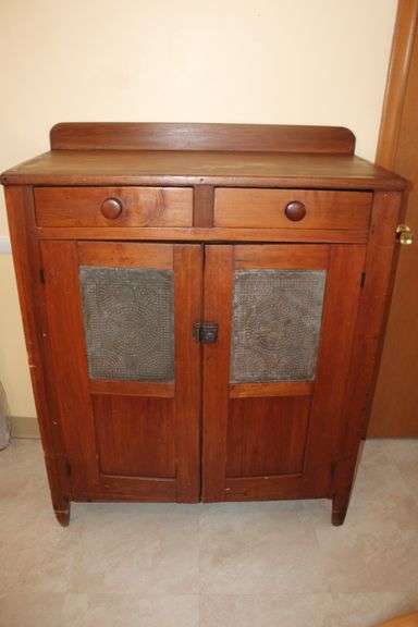 Antique Pie Cabinet - Auction Ohio
