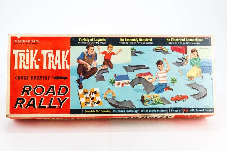 1964 Trik-Trak Cross Country Road Rally Toy - Auction Ohio