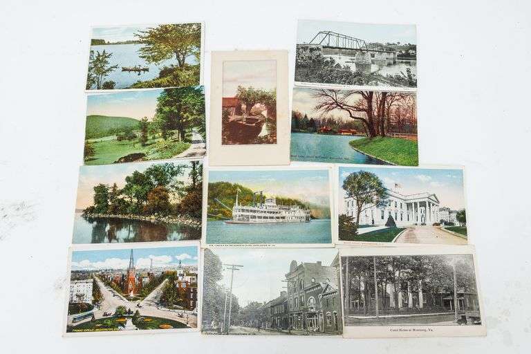 Antique Postcards- White House, Thomas Circle, VA and W. VA- 1915-1918 ...