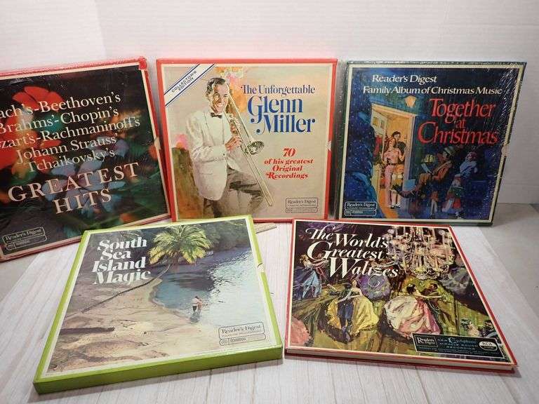 5 Reader’s Digest Vinyl LP Boxed Record Collections - Auction Ohio
