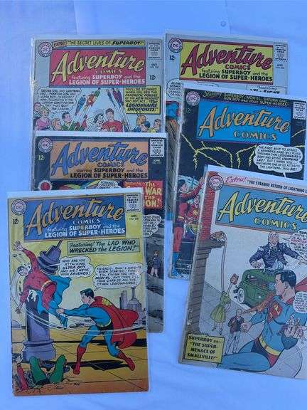 Lot of 6 Adventure comics by DC - Auction Ohio