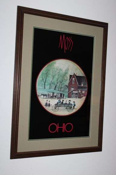 P. Buckley Moss Ohio Print - Auction Ohio