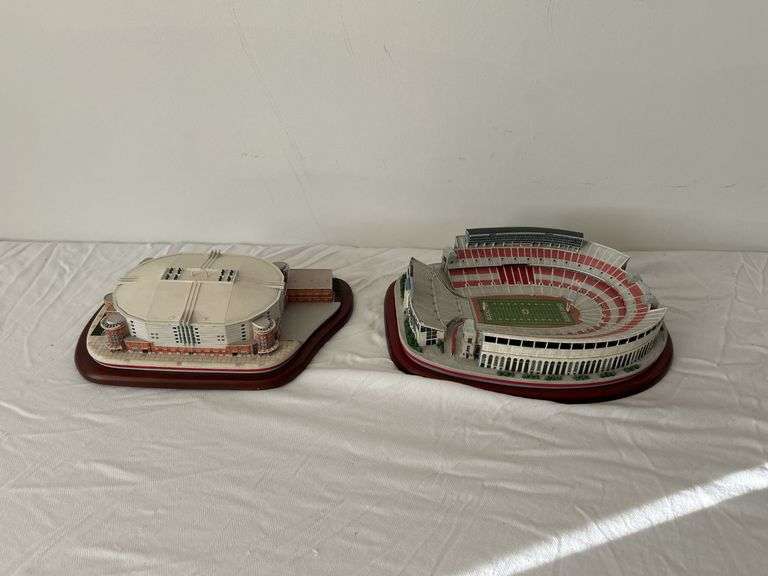 Miniature Replicas of Ohio Stadium and Value City Arena - Auction Ohio