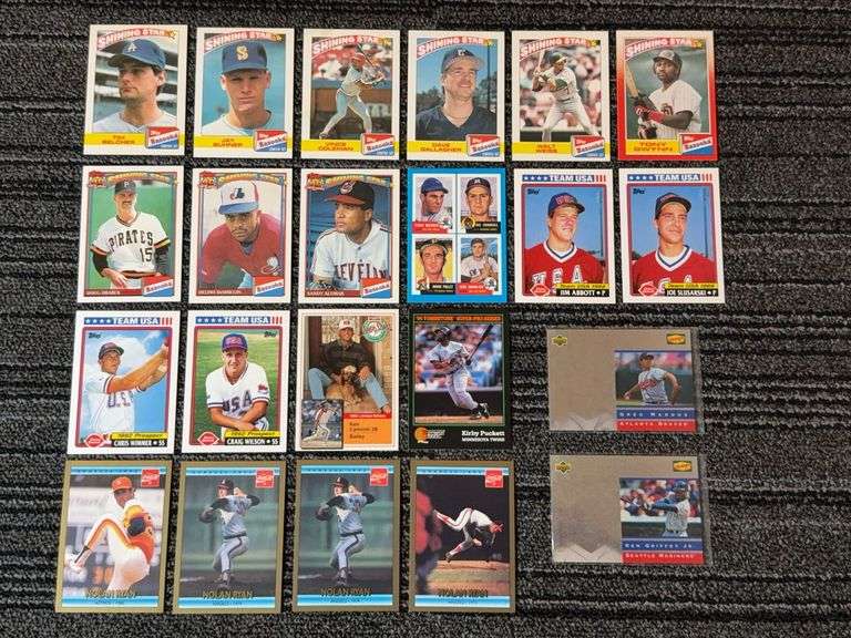 Collection of Assorted Promotional Baseball Cards - Auction Ohio