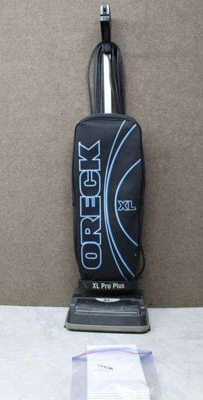 Oreck XL Pro Plus Upright Vacuum Cleaner with Extra Bags - Auction Ohio