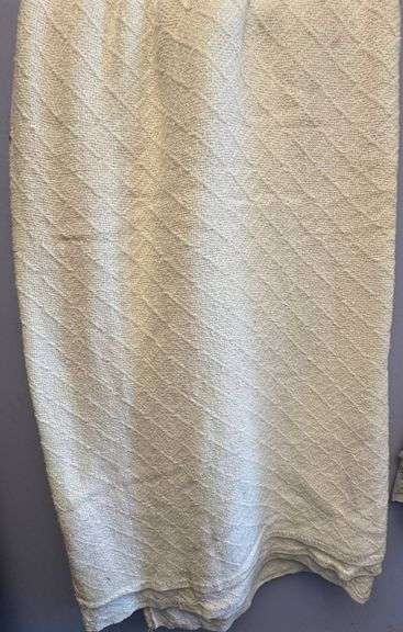 Ivory Textiles with Embroidery and Lace Details - Auction Ohio