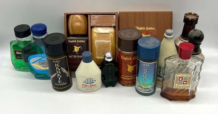 Vintage Cologne and Aftershave Bottles - Auction Ohio