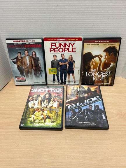 5 DVD Movies Including Funny People, Shottas, and G.I. Joe: Rise of ...