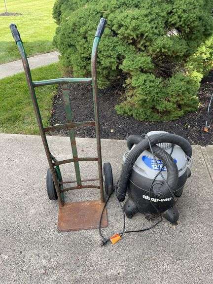 Harper Hand Truck and Shop-Vac LM500 Wet/Dry Vacuum - Auction Ohio