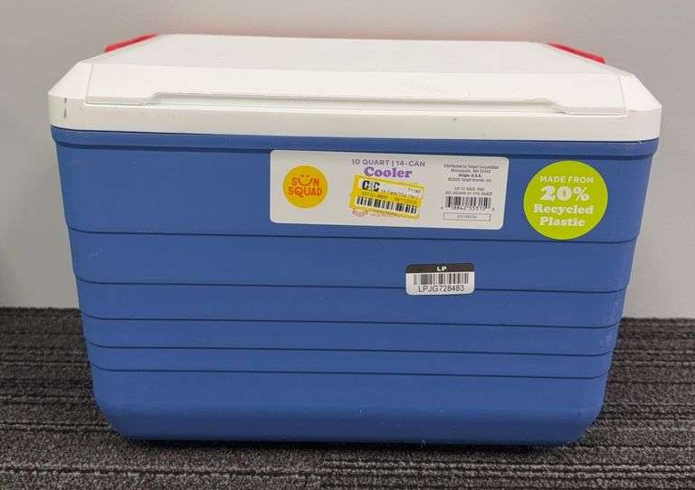 Hard-Sided 14 Can Cooler - Sun Squad™ - Auction Ohio