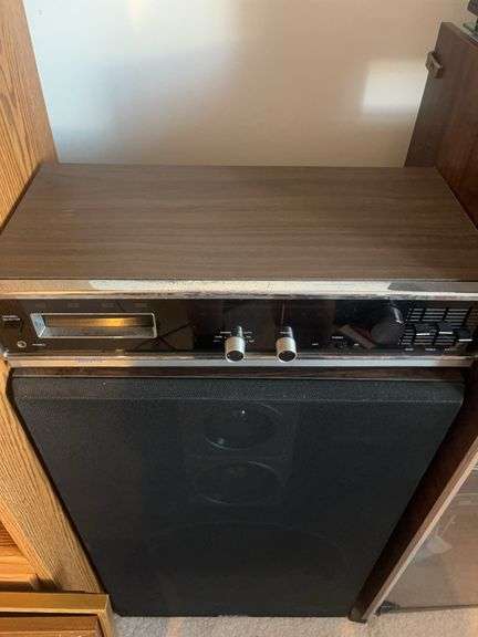 Lafayette SR-30 8-Track Stereo Receiver with Speaker System - Auction Ohio