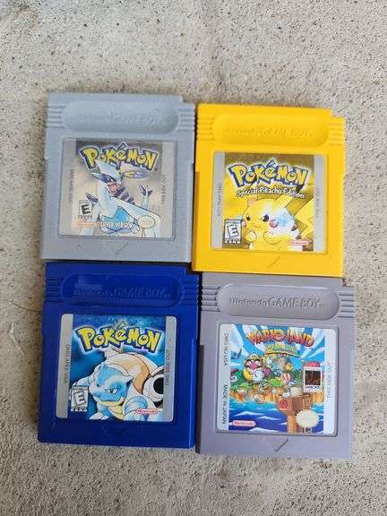 Nintendo Gameboy Games, Pokemon, Pokemon Special Pikachu Edition ...