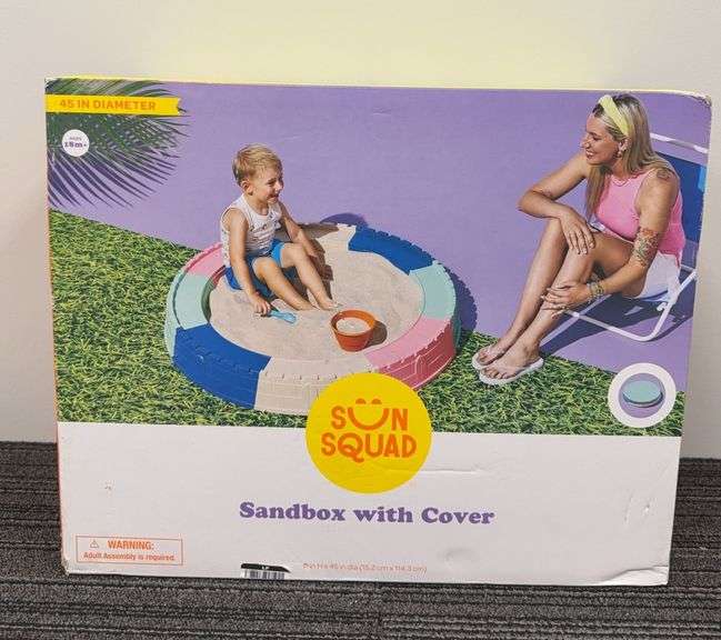 Castle Fort Sandbox with Floor - Sun Squad™ - Auction Ohio