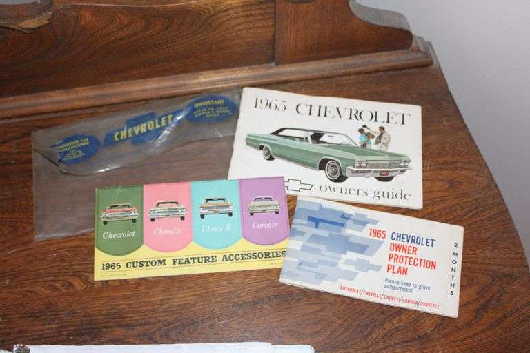 Chevrolet Brochures 1965 - Auction Ohio