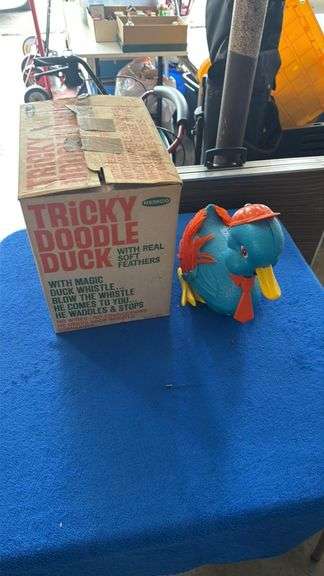 Remco Tricky Doodle Duck Toy with Box - Auction Ohio