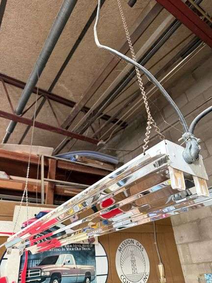 Dual Chrome Hanging Light Fixtures - Auction Ohio