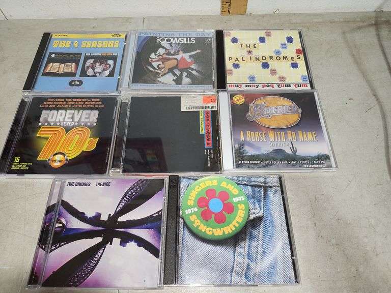 Assorted Cds The 4 Seasons, The Palindromes, The Cowsills, Forever ...