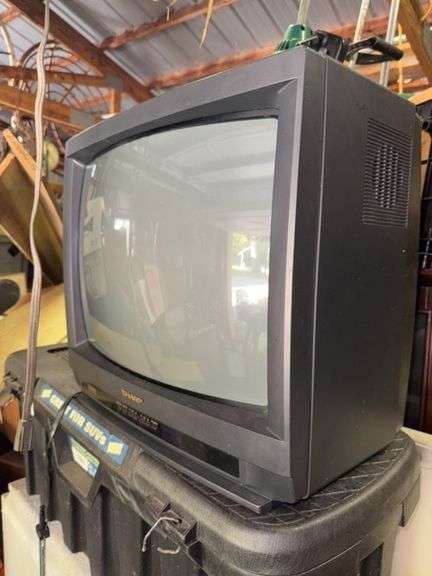 Sharp CRT Television - Auction Ohio