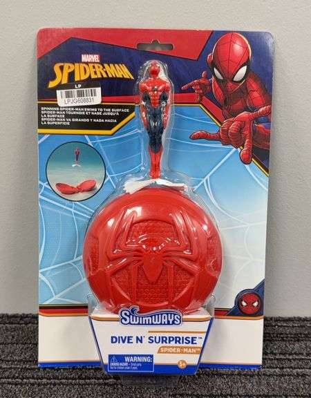 Spider-Man Dive N Surprise Toy: Disney Water Games & Recreational Set ...