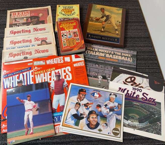 Collection of Vintage Sports Memorabilia - Auction Ohio