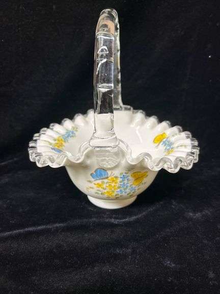 Fenton Glass Baskets, Waterford Clock, Department 56, Stager Quartz ...