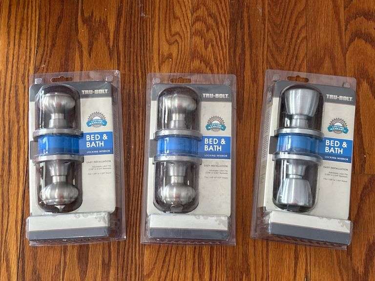 Tru-Bolt Lock Set x 3 - Auction Ohio