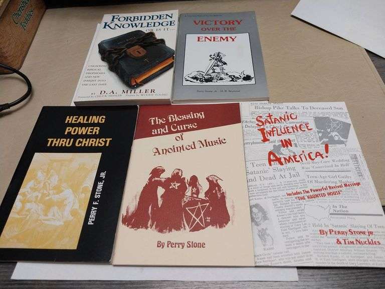 5 Religious and Spiritual Books by Perry Stone Jr., Tim Nuckles, and D ...