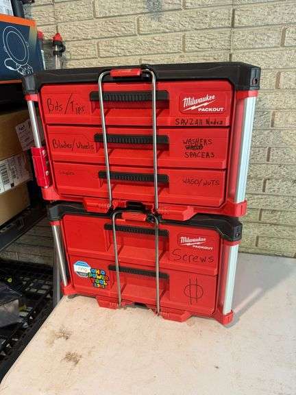 Milwaukee Packout Drawer Storage - Auction Ohio