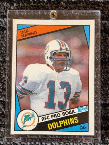 1984 Topps Dan Marino Football Card - Auction Ohio
