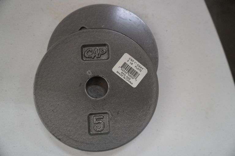 Cap 5lb plates - Auction Ohio