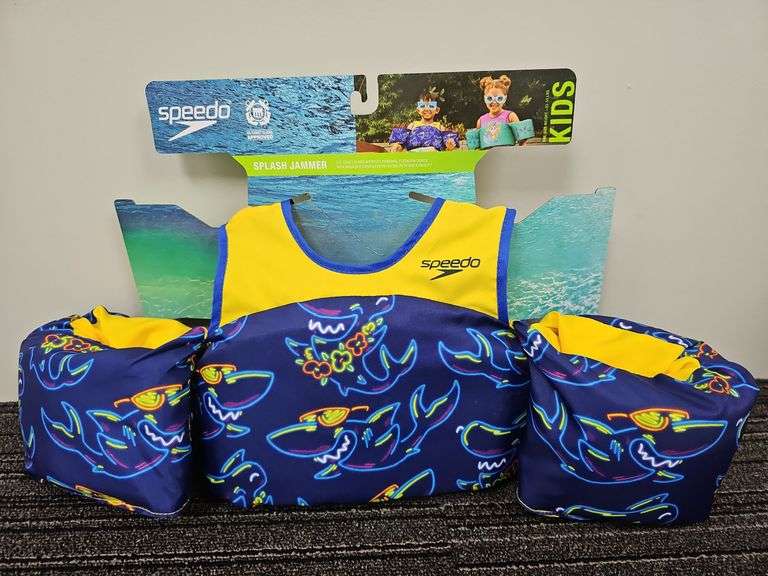 Speedo Splash Jammer - Blue/Yellow - Auction Ohio