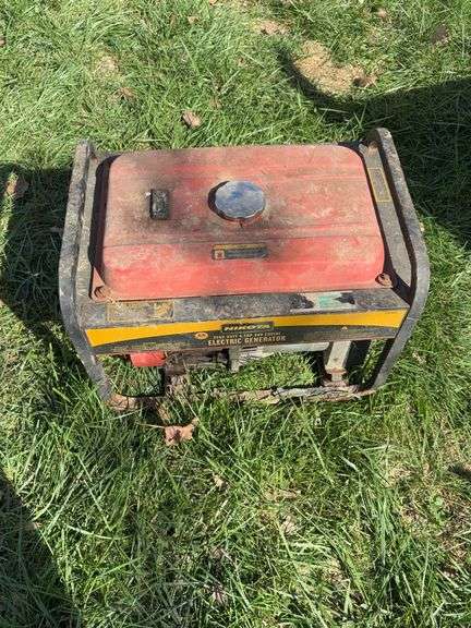 Nikota 3500 Watt 6.5 HP OHV Engine Electric Generator - Auction Ohio