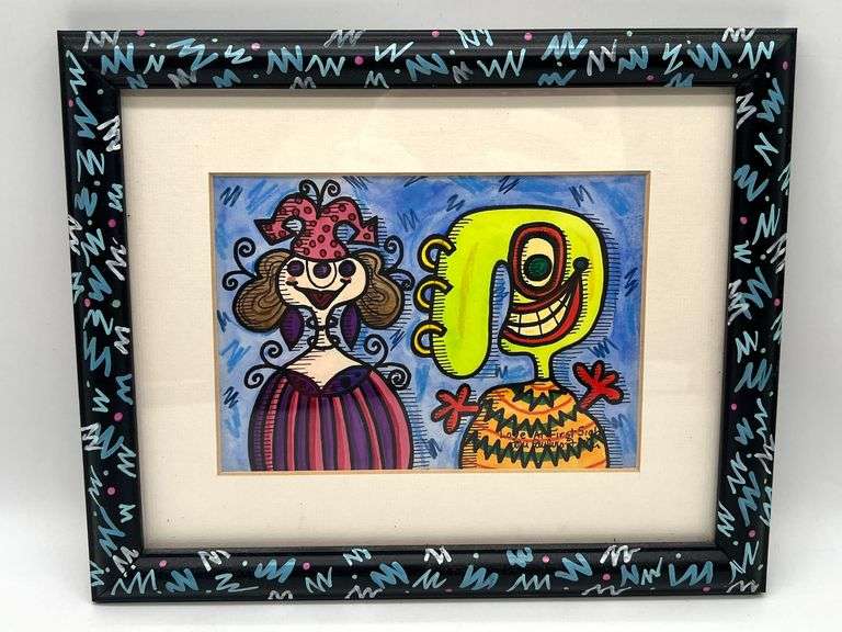 Signed - "Love at First Sight" Art - Auction Ohio