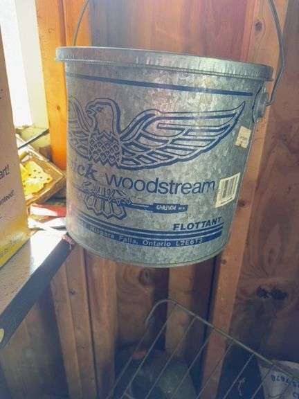 Fenwick Woodstream Metal Float Bucket - Auction Ohio